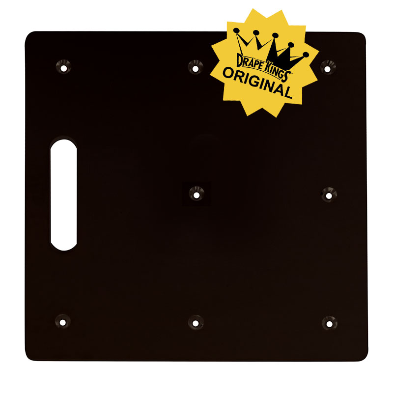 Durable Base Plate Assemblies for Events | Drape Kings